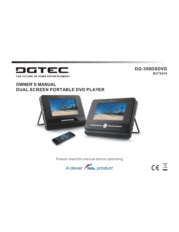 DGTEC DG-350DSDVD Owner's Manual | Manualzz