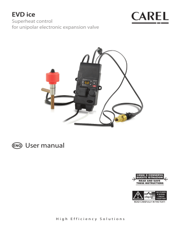 Carel EVD ice User Manual | Manualzz