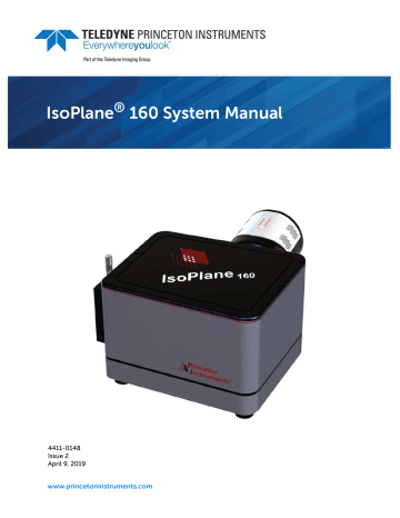 Princeton IsoPlane Manual | Manualzz