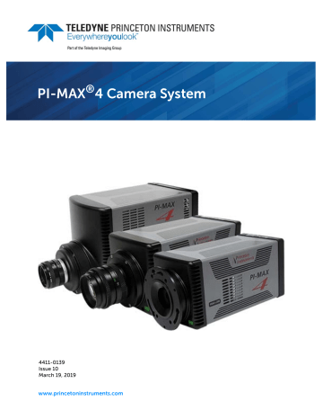 Princeton PI-MAX 4 Manual | Manualzz