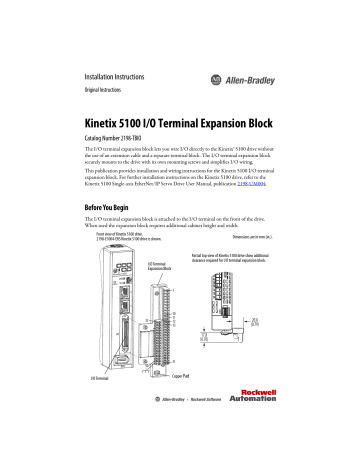 Allen-Bradley Kinetix 5100 Installation Instructions | Manualzz