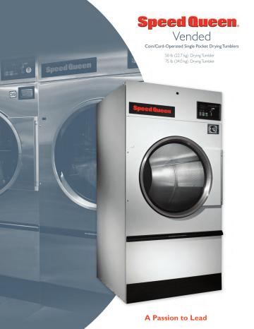 Speed Queen ST075 Brochure & Specs | Manualzz