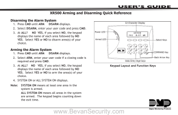 DMP Electronics XR500 SERIES User Manual | Manualzz