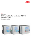 ABB RELION REB500 Busbar Protection Product Guide | Manualzz