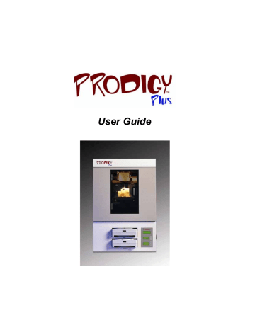 Stratasys Prodigy Plus User Manual | Manualzz