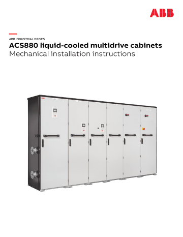 ABB ACS880 Series Mechanical Installation Instructions | Manualzz