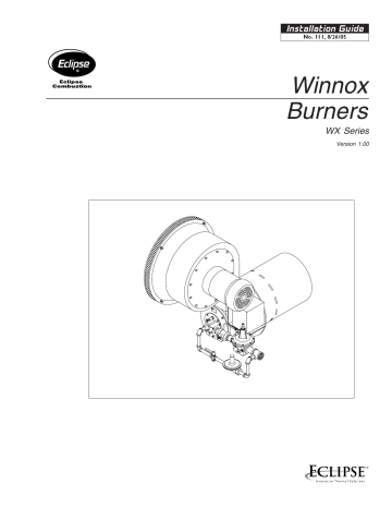 Eclipse Winnox WX Series Installation Manual | Manualzz