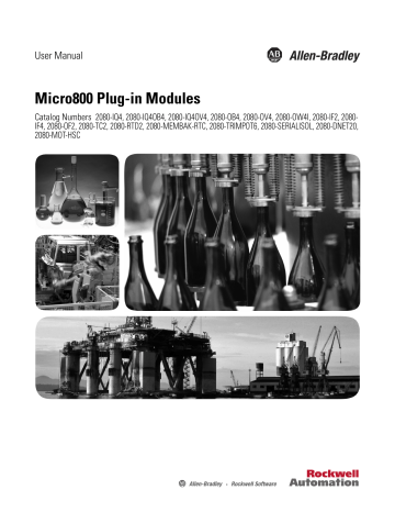 Allen-Bradley 2080-IF2, 2080-OB4, 2080-OF2, 2080-OV4 User Manual | Manualzz