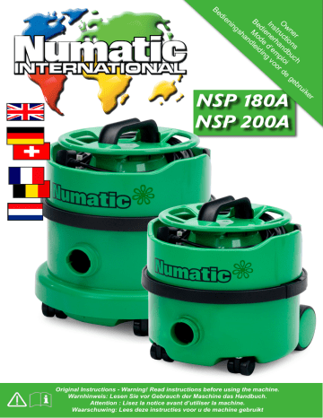 Numatic NSP 200A Owner Manual | Manualzz