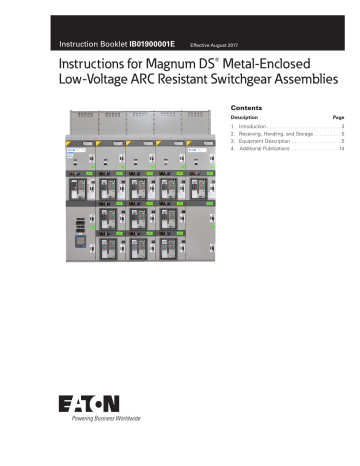 Eaton Magnum DS Instruction Booklet | Manualzz