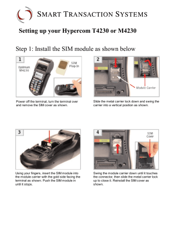 Hypercom M4230 Manual | Manualzz