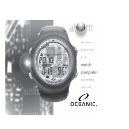 Oceanic ATOM 2.0 - Operating manual, Manual, Owner's manual
