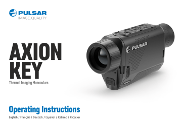 Pulsar Axion Key Operating Instructions Manual | Manualzz