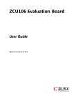 Xilinx ZCU106 Evaluation Board User Guide | Manualzz