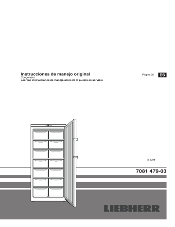 Liebherr G 5216 Instrucciones de operación | Manualzz
