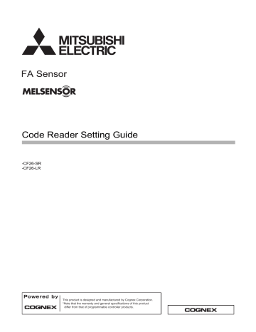 Mitsubishi Electric Code Reader Guide | Manualzz