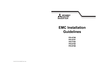 Mitsubishi Electric EMC Installation Guide | Manualzz