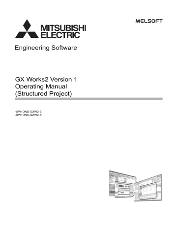 Mitsubishi Electric GX Works2 Version 1 Owner's Manual | Manualzz