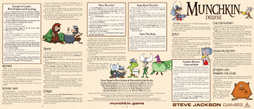 Munchkin Deluxe Rules | Manualzz