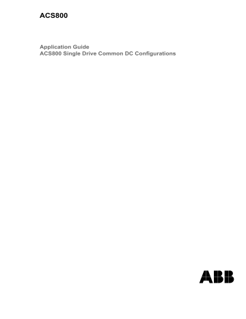 ABB ACS 800 Series Application Manual | Manualzz