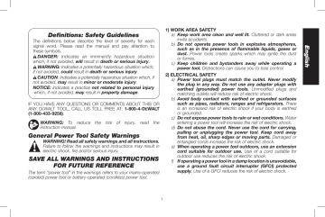 DeWalt DCH273B Cordless 20V 1 Installation manual | Manualzz