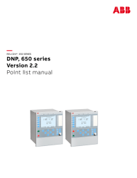 ABB ret650 - Product Manual, Applications Manual, Technical manual