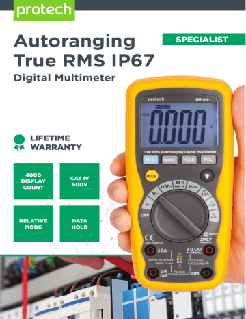 protech QM1549 User Manual | Manualzz