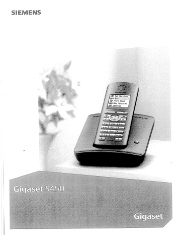 Siemens S45 silver User Manual | Manualzz