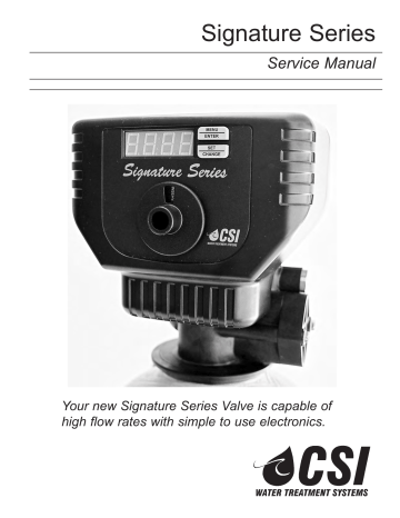CSI Signature Series Service Manual | Manualzz