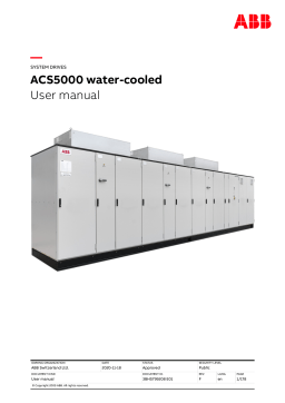 ABB ACS5000 - User manual
