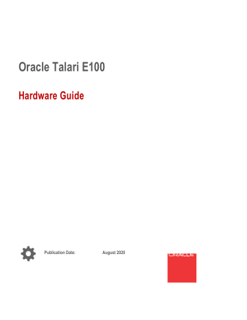 Oracle Talari E100, Talari E50 Hardware Manual | Manualzz