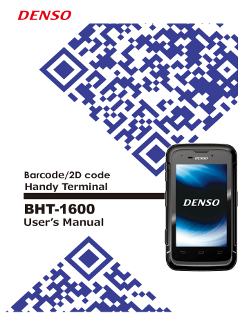 Denso BHT-1600 User Manual | Manualzz