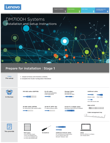 Lenovo DM7100H Installation And Setup Instructions | Manualzz