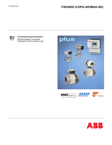 ABB FXE4000 Commissioning Instructions | Manualzz