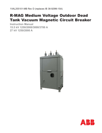 ABB R-MAG Instruction Manual | Manualzz