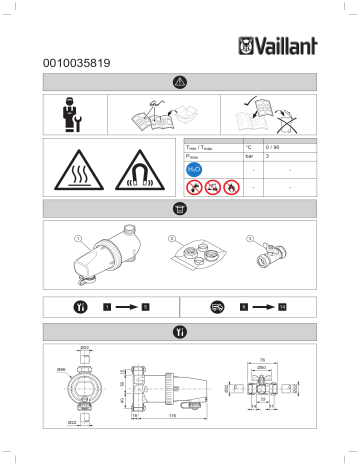 Vaillant Advance Boiler Protection Kit Installation instructions | Manualzz
