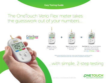 OneTouch Verio Flex Owner Manual | Manualzz