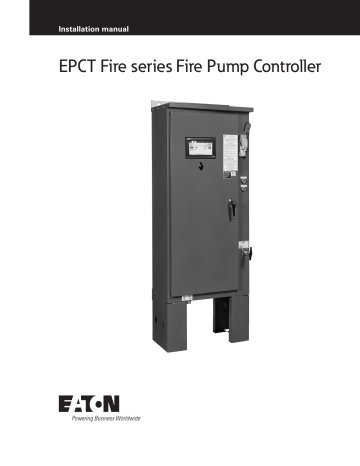 Eaton EPCT Fire Series Installation Manual | Manualzz