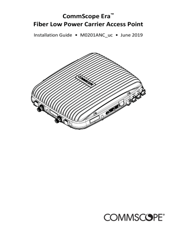 CommScope Era Installation Manual | Manualzz