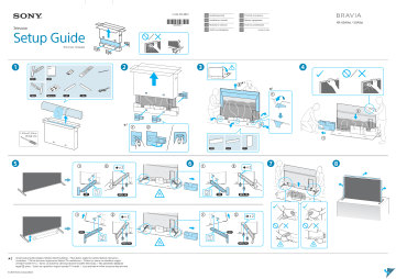 Sony XR-55A90J Quick Start Guide and Installation | Manualzz