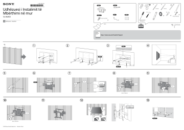 Sony SU-WL850 Quick Start Guide and Installation | Manualzz