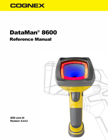 Cognex DataMan 8600 Series Reference Manual | Manualzz