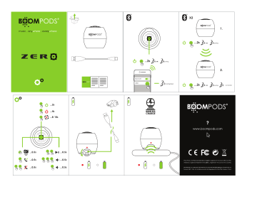 Boom Pods Zero User Manual | Manualzz