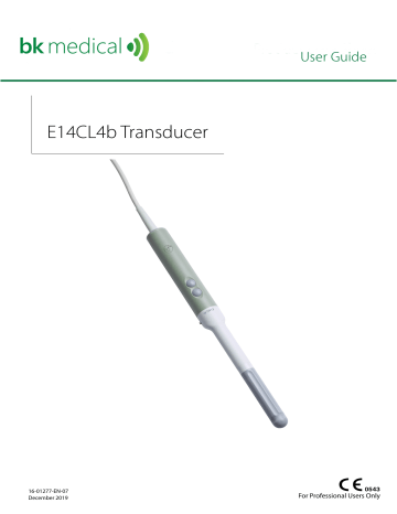 BK Medical E14CL4b Transducer User Manual | Manualzz