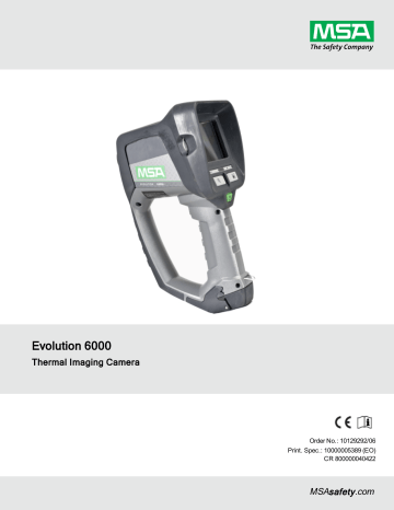 MSA Evolution 6000 Thermal Imaging Camera User Manual | Manualzz