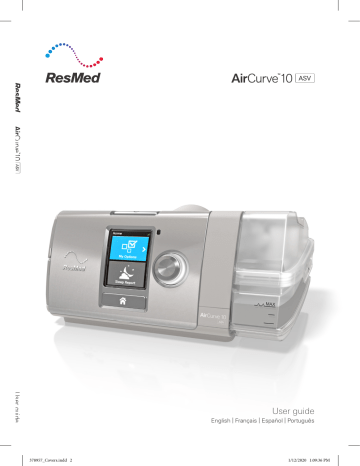 ResMed AirCurve 10 ASV Positive Airway Pressure Device Manuel ...