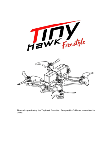 TinyHawk Tiny Hawk Freestyle Mini Drone User Manual | Manualzz