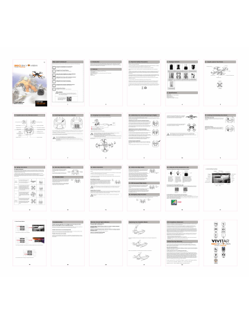 Vivitar 360 Sky View Video Drone User Manual | Manualzz