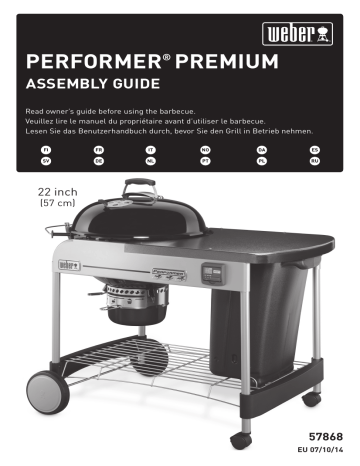 Weber PERFORMER PREMIUM GBS Owner Manual | Manualzz