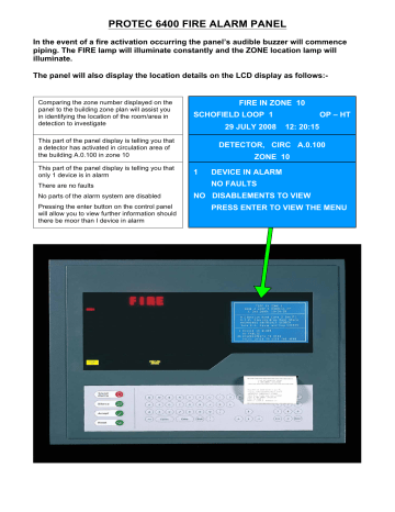 Protec Algo-Tec 6400 Quick Start Manual | Manualzz